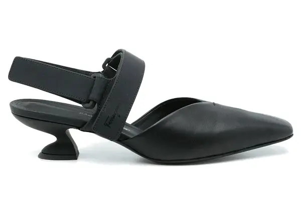 FERRAGAMO Square Toe 45mm Pumps