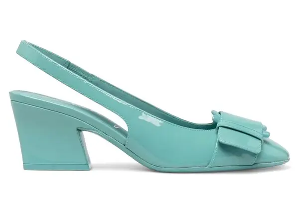 FERRAGAMO Slingback Buckle Pumps