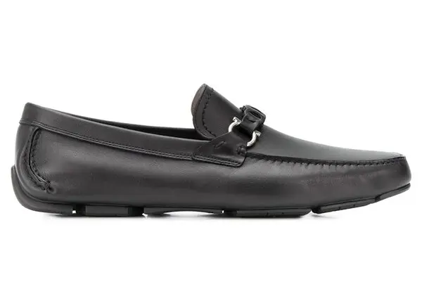 FERRAGAMO Gancini Leather Loafers