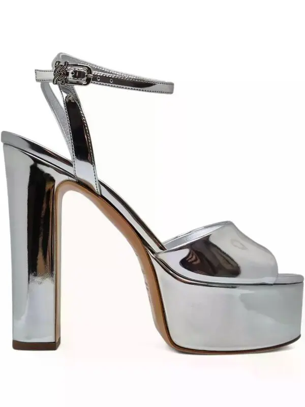 Casadei 130mm Patty Platform Sandals
