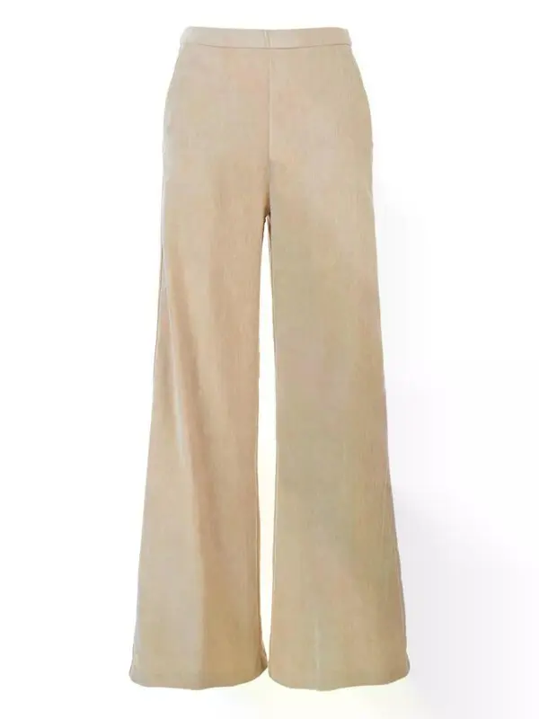 FORTE_FORTE Wide-leg Trousers - Neutrals