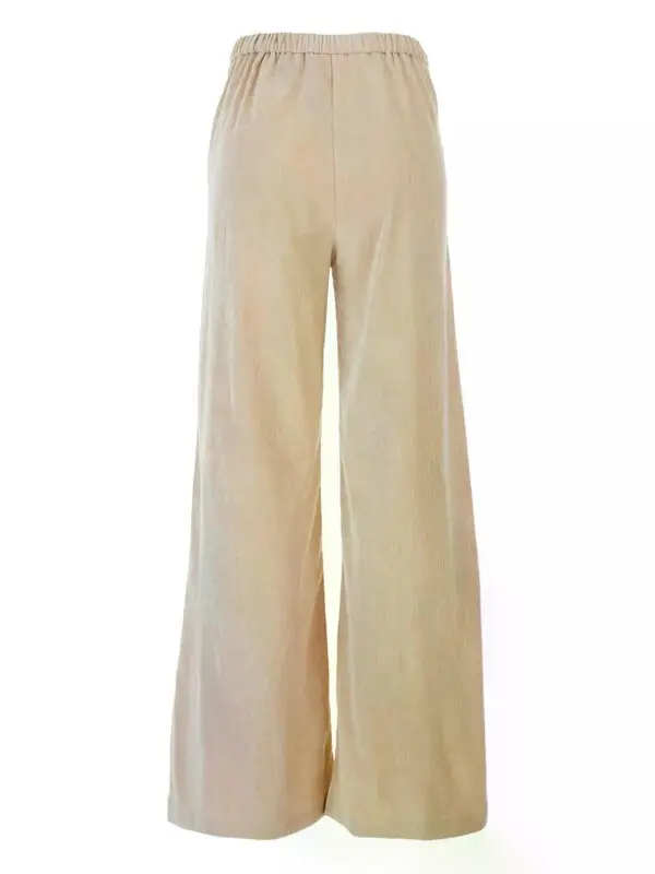FORTE_FORTE Wide-leg Trousers - Neutrals