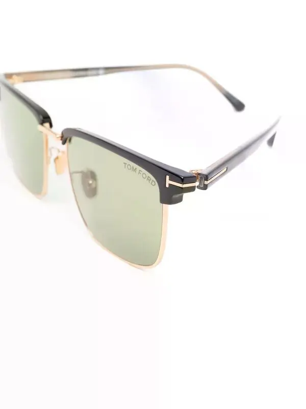 TOM FORD Square Frame Wayfarer Sunglasses