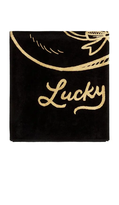 UNDERSTATED LEATHER Lucky Beach Towel