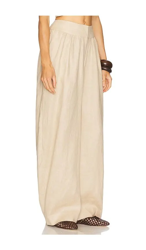 CAMILA COELHO Harlow Linen Pant