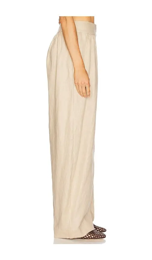CAMILA COELHO Harlow Linen Pant