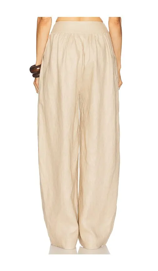 CAMILA COELHO Harlow Linen Pant
