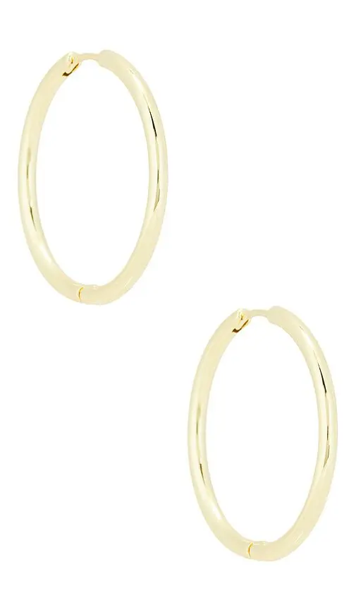 Shashi Essential Hoop Earrings - Gold
