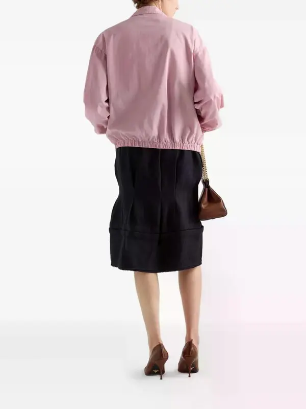 Prada Wool Midi Skirt