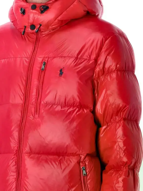 Polo Ralph Lauren Hooded Puffer Jacket - Red