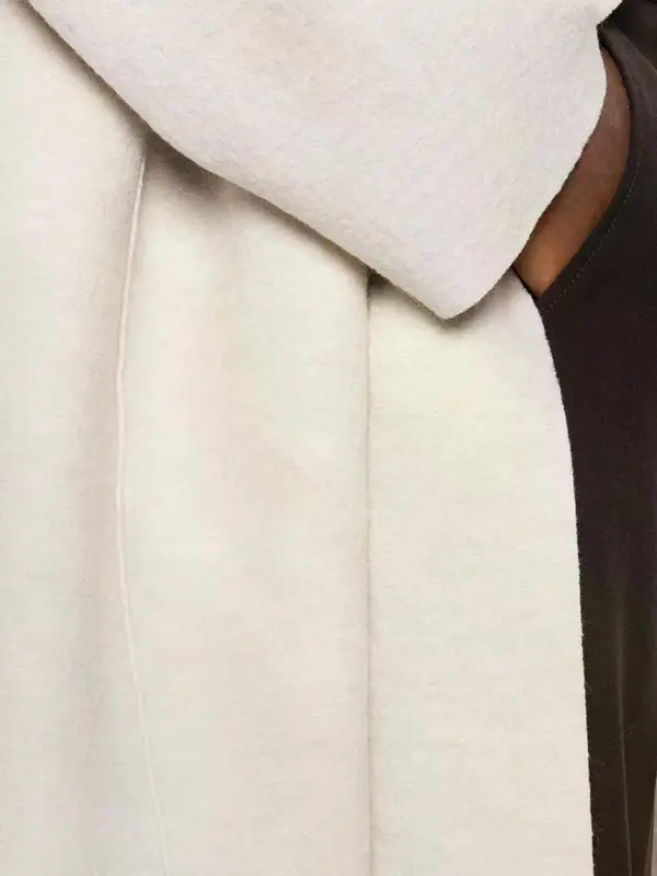 Harris Wharf London Button-fastening Virgin-wool Coat