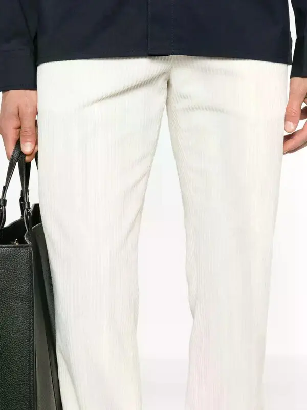 DONDUP Corduroy Trousers - White