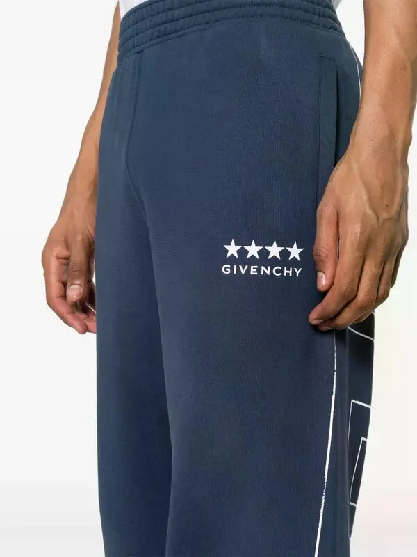 Givenchy Logo-print Cotton Track Pants