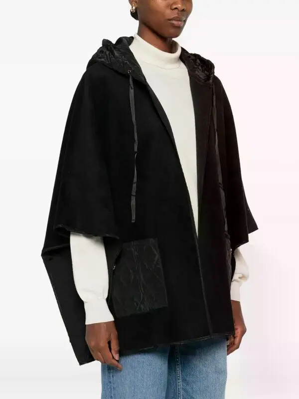TWINSET Hooded Cape Jacket