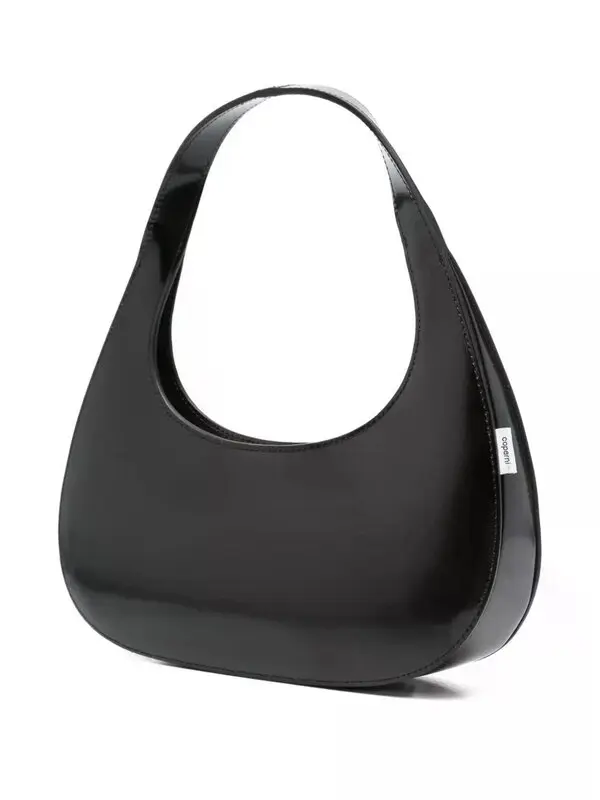 Coperni Leather Shoulder Bag - Black