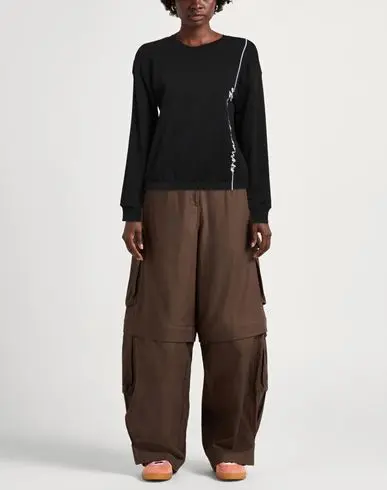 Armani Exchange Cotton-blend French Terry Sweatshirt - Black