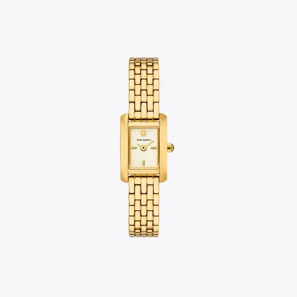 Tory Burch Mini Eleanor Watch - Ivory/gold