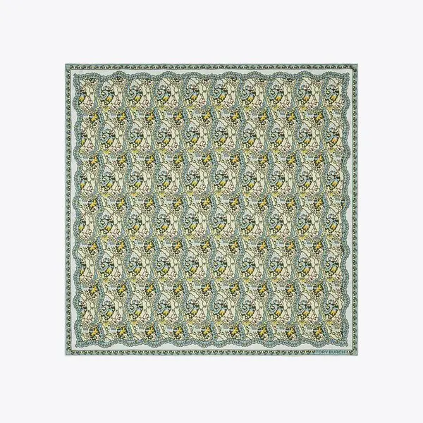 Tory Burch Silk Square Scarf - Dream Paisley