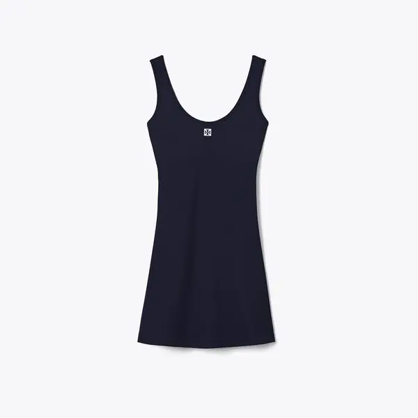Tory Burch A-line Tennis Dress - Deep Navy