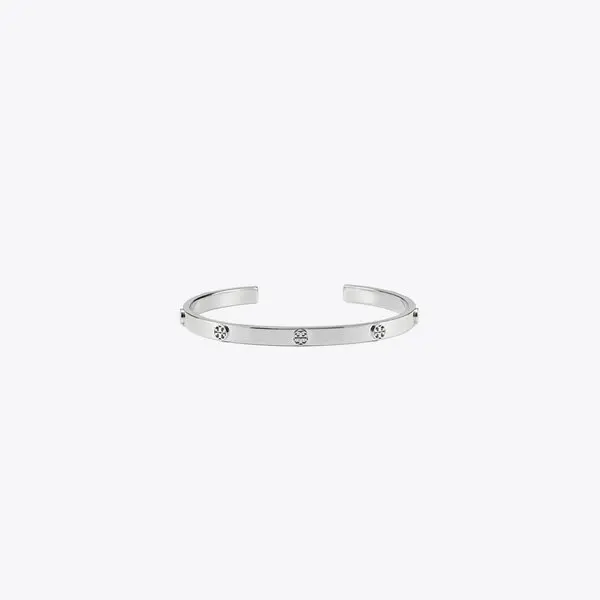 Tory Burch Icon Stud Cuff - Tory Silver