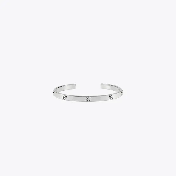 Tory Burch Icon Stud Cuff - Tory Silver