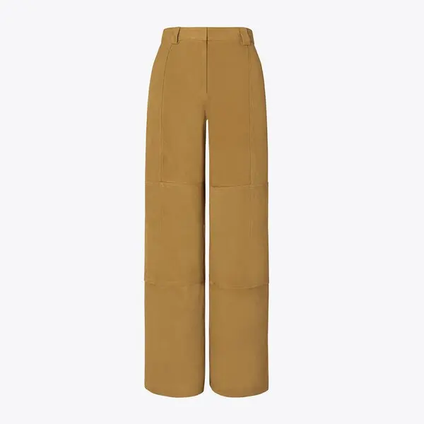 Tory Burch Relaxed-fit Suede Pant
