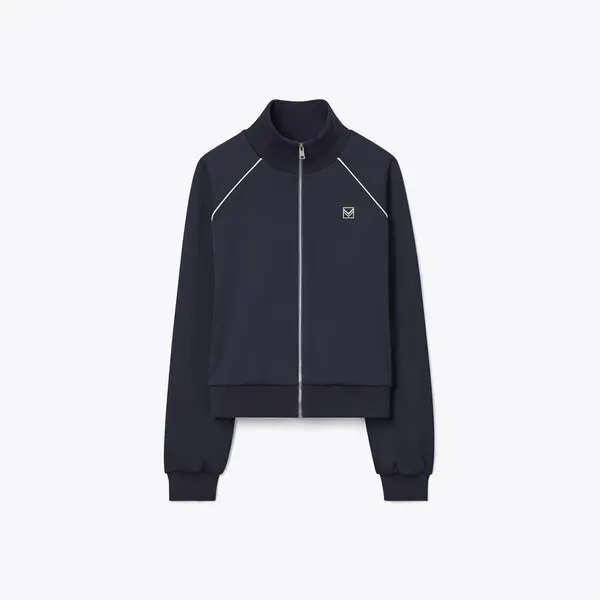 Tory Burch Jersey Track Jacket