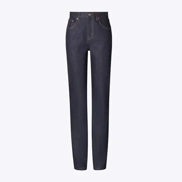Tory Burch Straight-leg Denim Jean