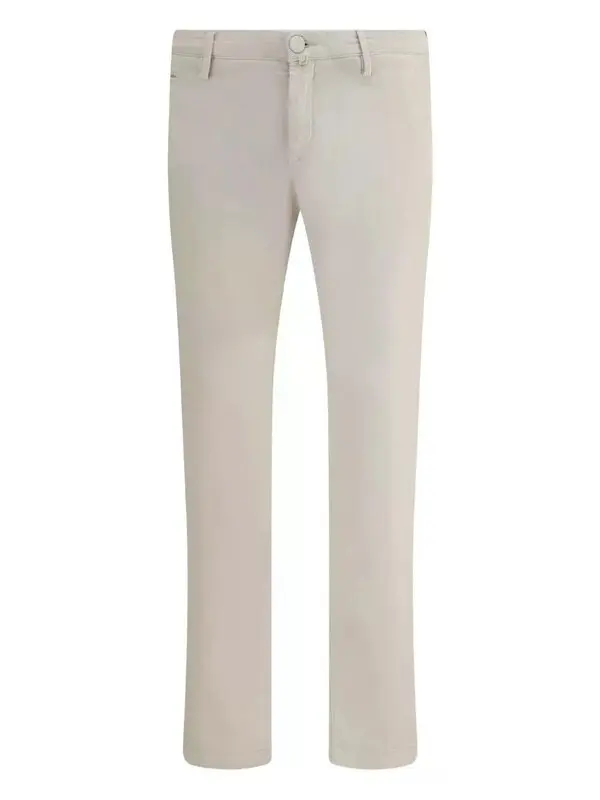 Jacob Cohen Button-closure Cotton Trousers
