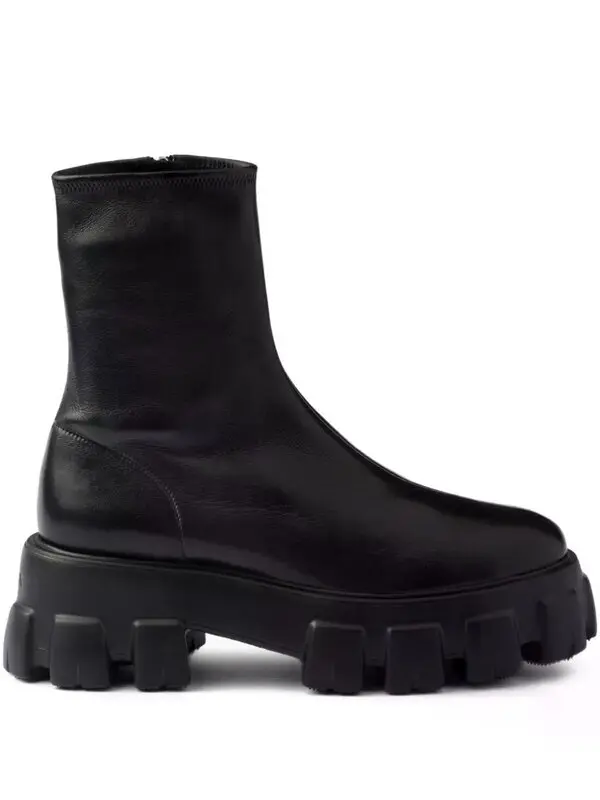 Prada 55mm Lug-sole Boots