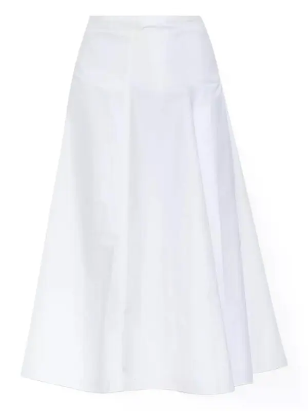 Jacquemus Panelled Flared Midi Skirt