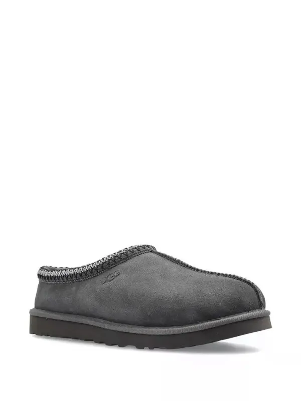 UGG Braided-trim Slipper Boots - Grey