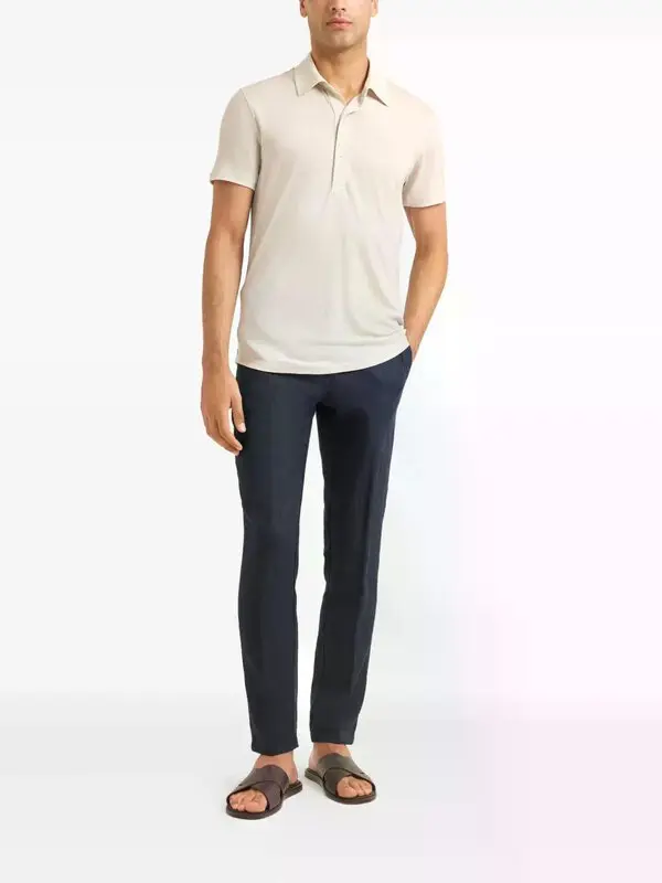 Orlebar Brown Sebastian Merino Polo Shirt - Neutrals
