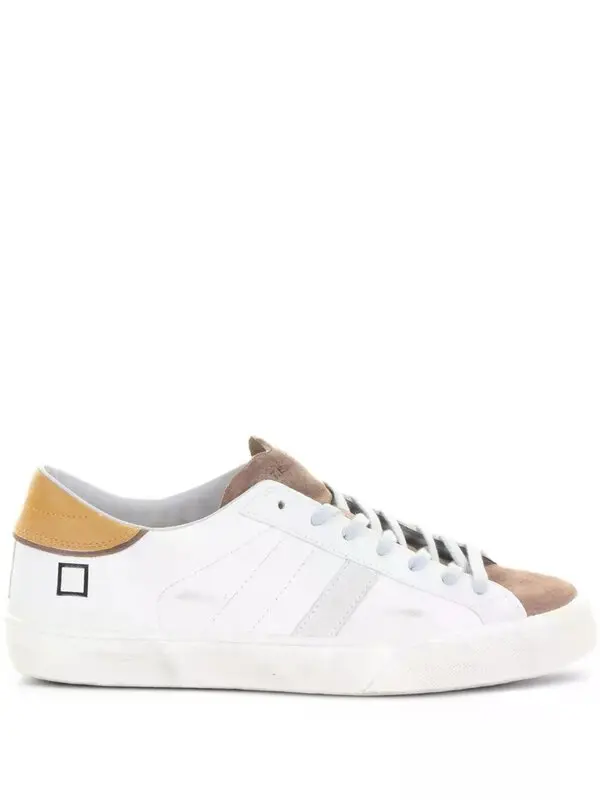 D.a.t.e. Leather Panelled Low-top Sneakers
