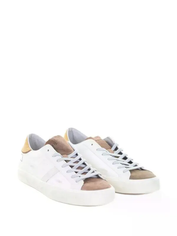 D.a.t.e. Leather Panelled Low-top Sneakers