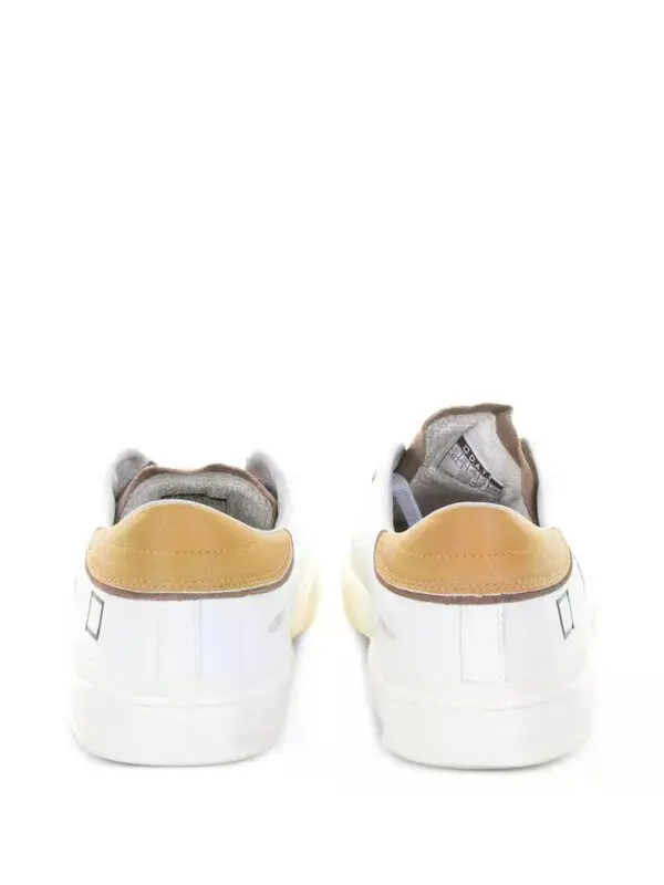 D.a.t.e. Leather Panelled Low-top Sneakers