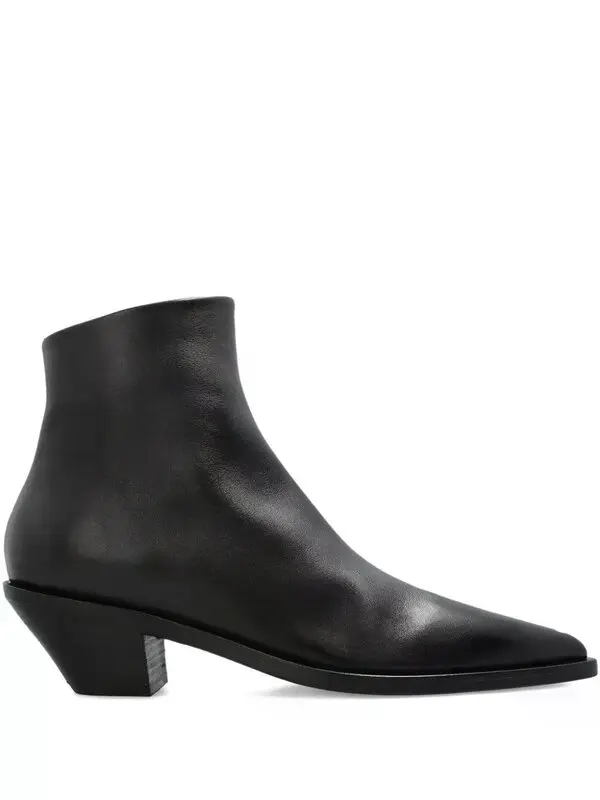 Marsèll 50mm Pointed-toe Heeled Ankle Boots