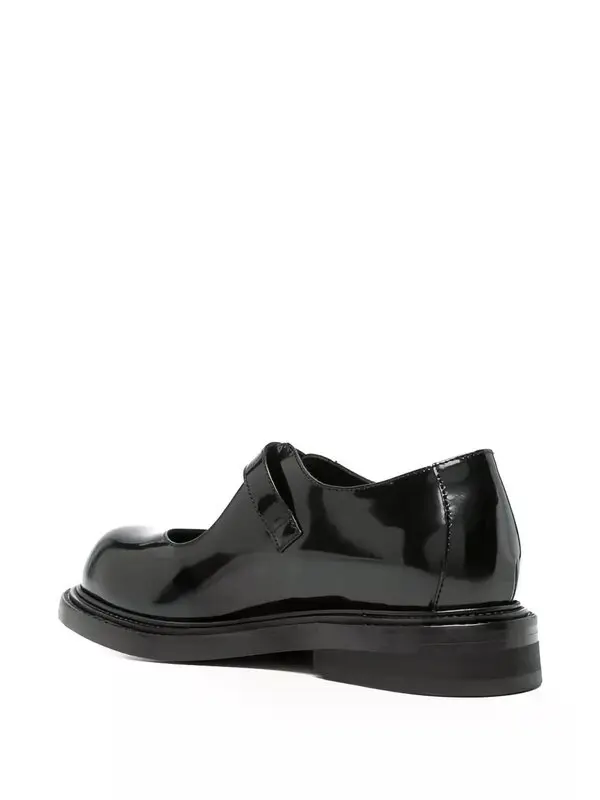 Moschino Buckle-fastening Patent-leather Pumps - Black