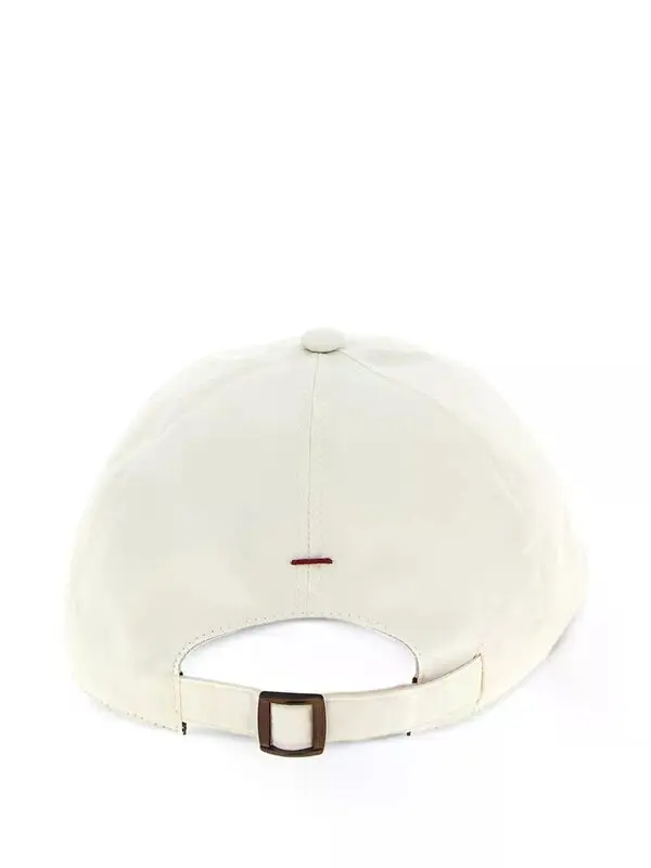 Brunello Cucinelli Logo-embroidered Baseball Cap - White