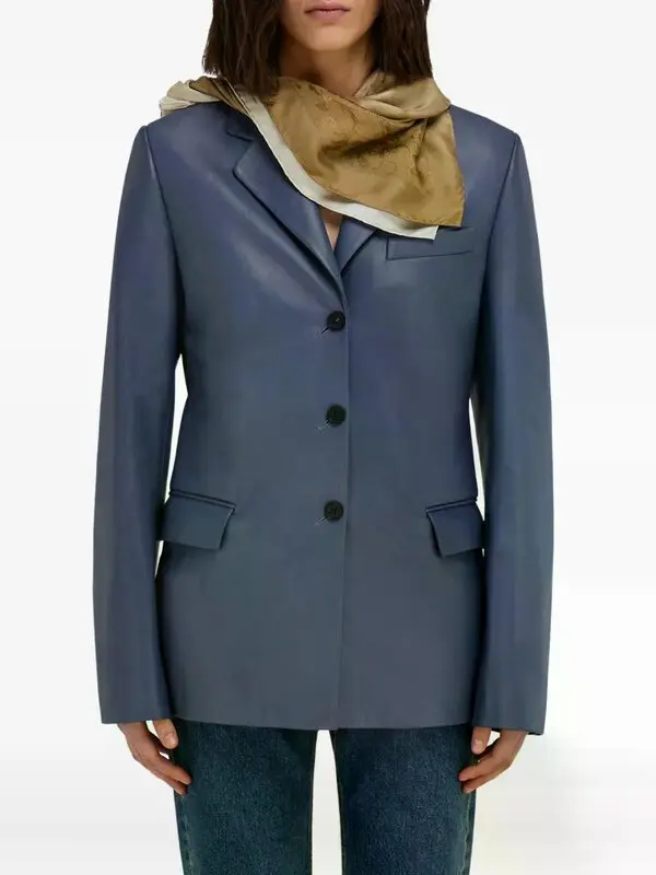 FERRAGAMO Jacquard Silk Scarf