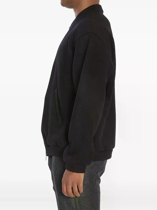 Barena Venezia Zip-front Bomber Jacket - Black