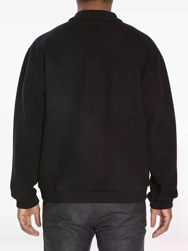 Barena Venezia Zip-front Bomber Jacket - Black