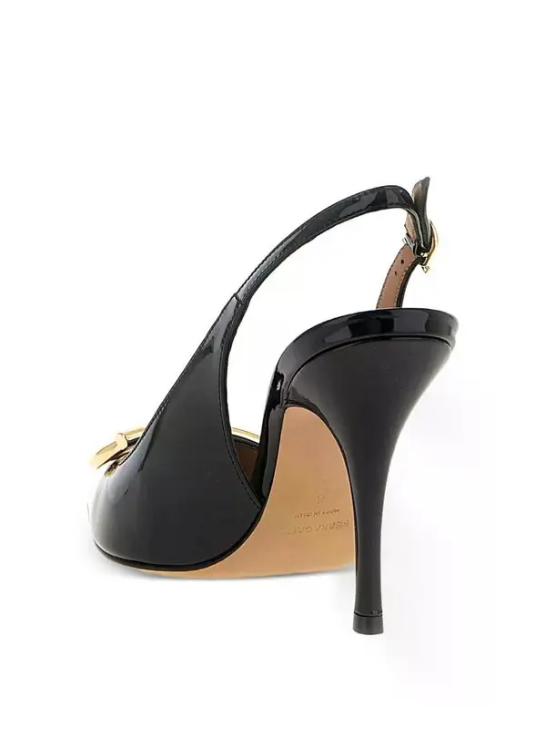 FERRAGAMO 90mm Gancini-detailed Pumps