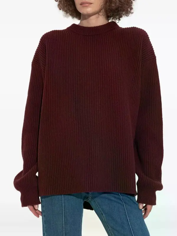 JIL SANDER Ribbed Wool Sweater