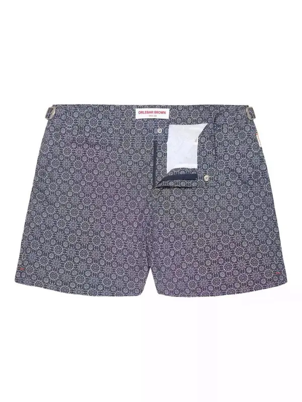 Orlebar Brown Setter Alchemy Printed Swim Shorts - Blue