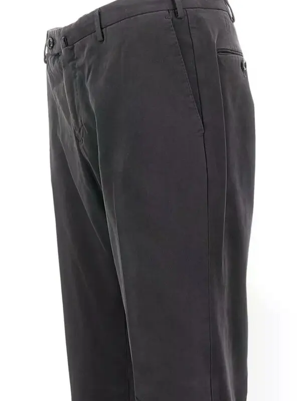 PT TORINO Front-closure Side-pocket Trousers - Grey