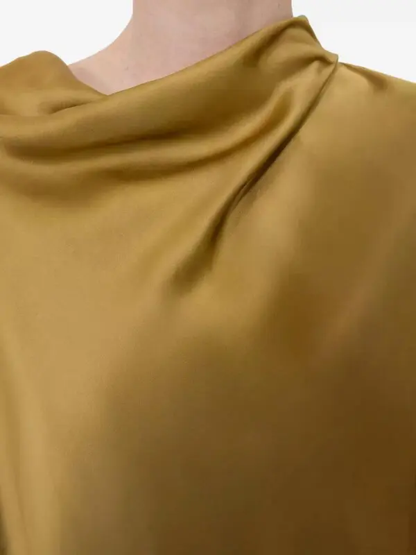 Loulou De Saison Draped Blouse - Yellow