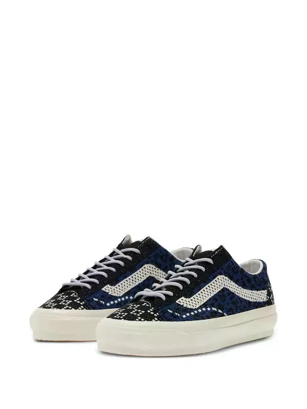 VANS Old Skool 36 Lx Patterned Knit Sneakers - Blue