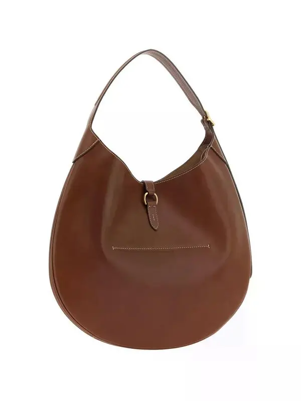 Polo Ralph Lauren Polo Id Leather Shoulder Bag - Brown