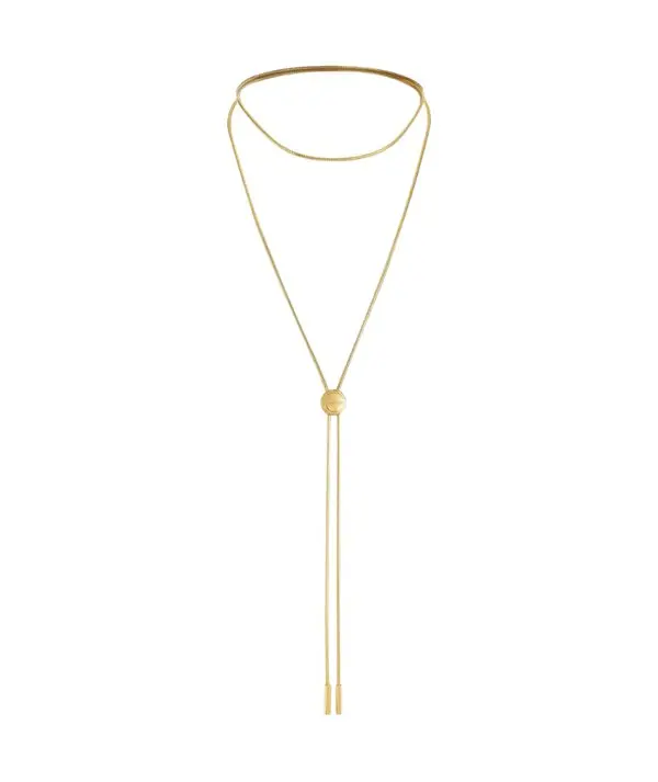 MAISON CLOSE Bolo Chain Necklace - Gold